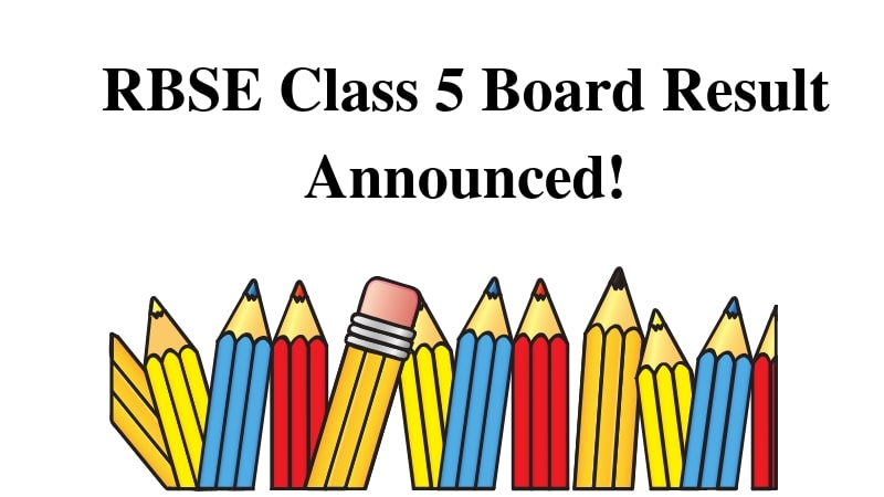 RBSE Announces Rajasthan Class 5 Board Result 2019; Class 10 and 12 Out ...