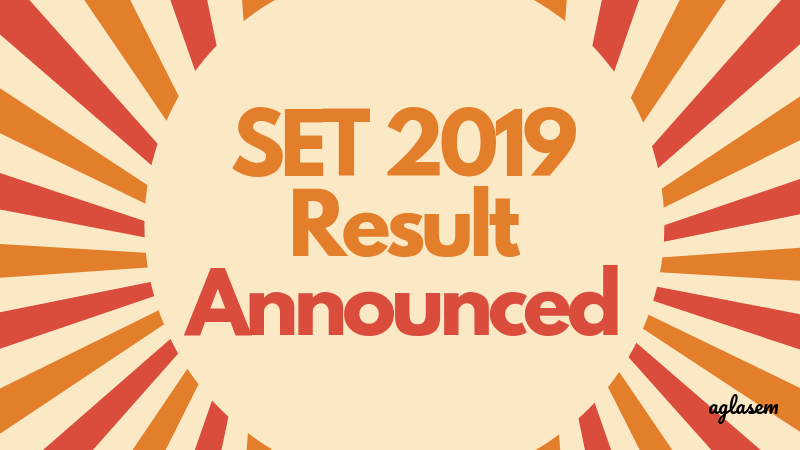 SET 2019 Result Announced at set-test.org; Check Steps to Download ...