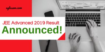 JEE Advanced 2019 Result Declared at jeeadv.ac.in - AglaSem News