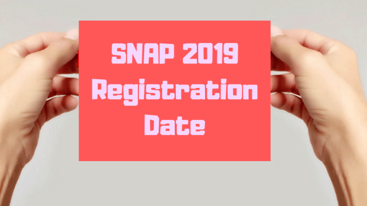 SNAP 2019 Registration Date - AglaSem News