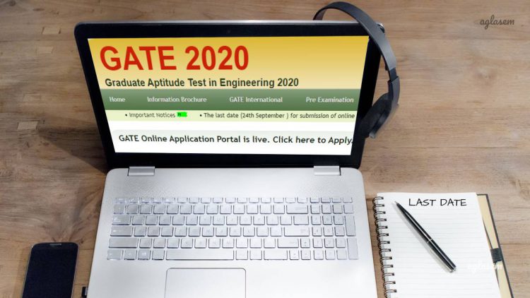 GATE 2020 Login - AglaSem News