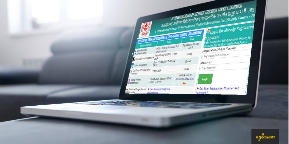 UBTER Group D admit card 2019 released, New exam date announced ...