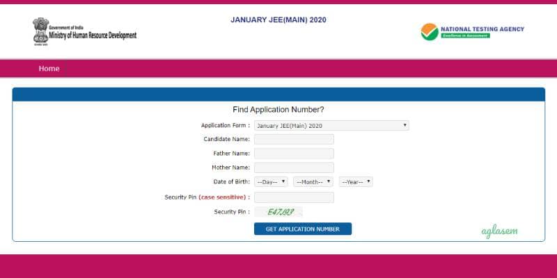 JEE Main Admit Card 2020: Forgot application number? Here’s what to do ...