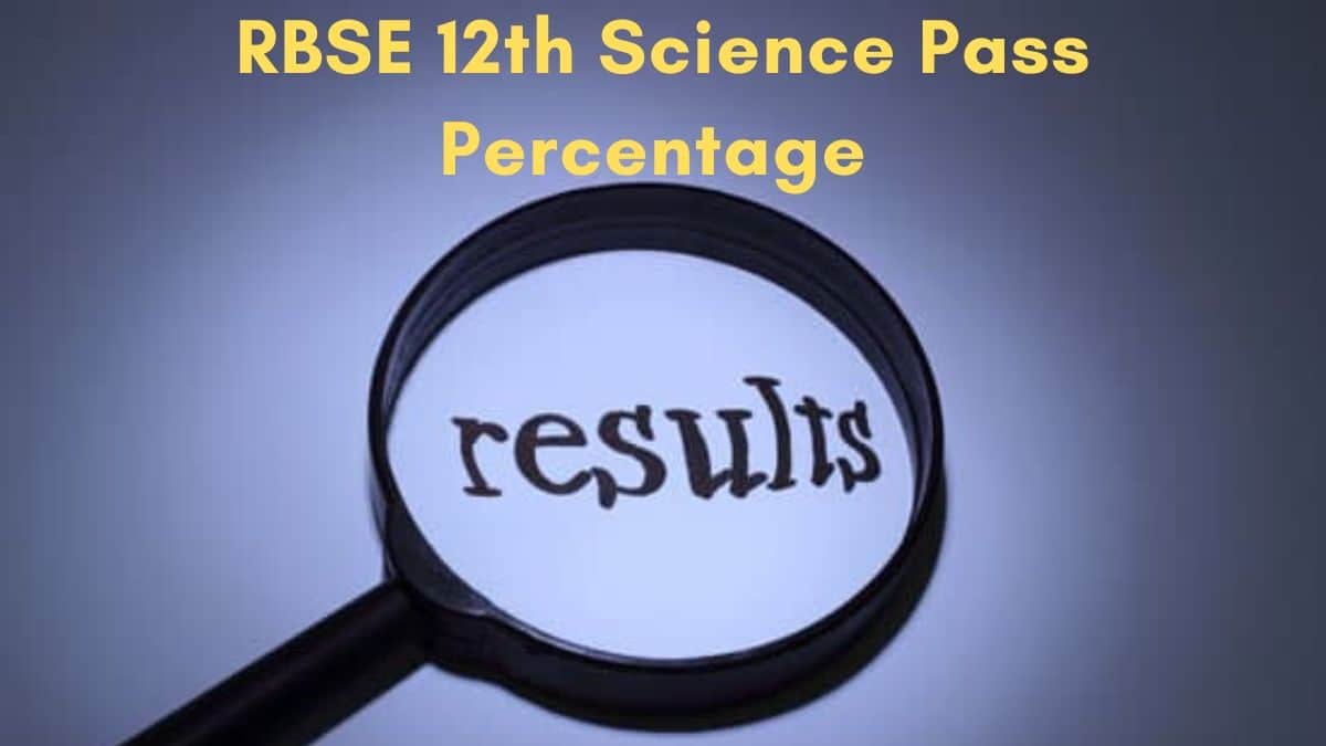 RBSE 12th Science Result 2020 Declared at rajresults.nic.in; 91.96% ...