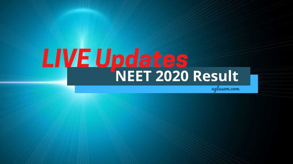NEET 2020 Result Live Updates - Phase 2 News, Cut Off, Topper, How to ...