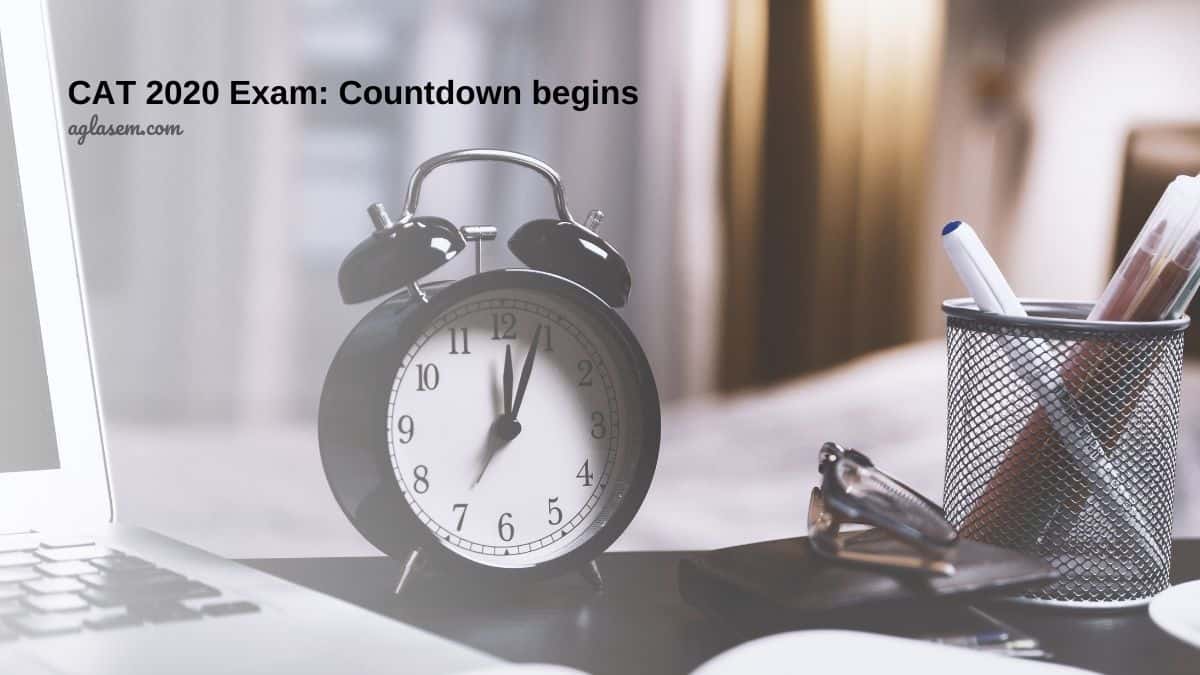 CAT 2020 Exam in 37 Days; Know Syllabus, New Exam Pattern, Preparation ...